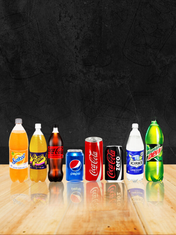 Buy Soft Drinks Online, Takeaway Drinks, Pizza Box Banksia Grove